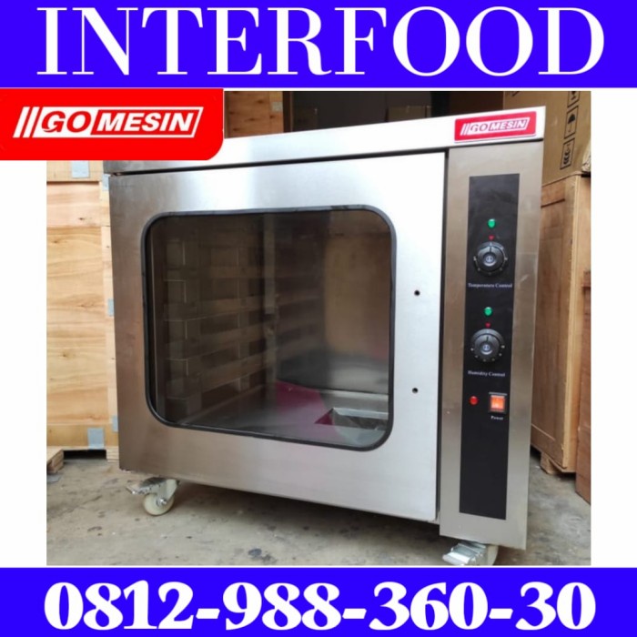 Jual PROOFER ROTI LISTRIK GOMESIN 5 TRAY GM-FJ5 MESIN PENGEMBANG ROTI ...