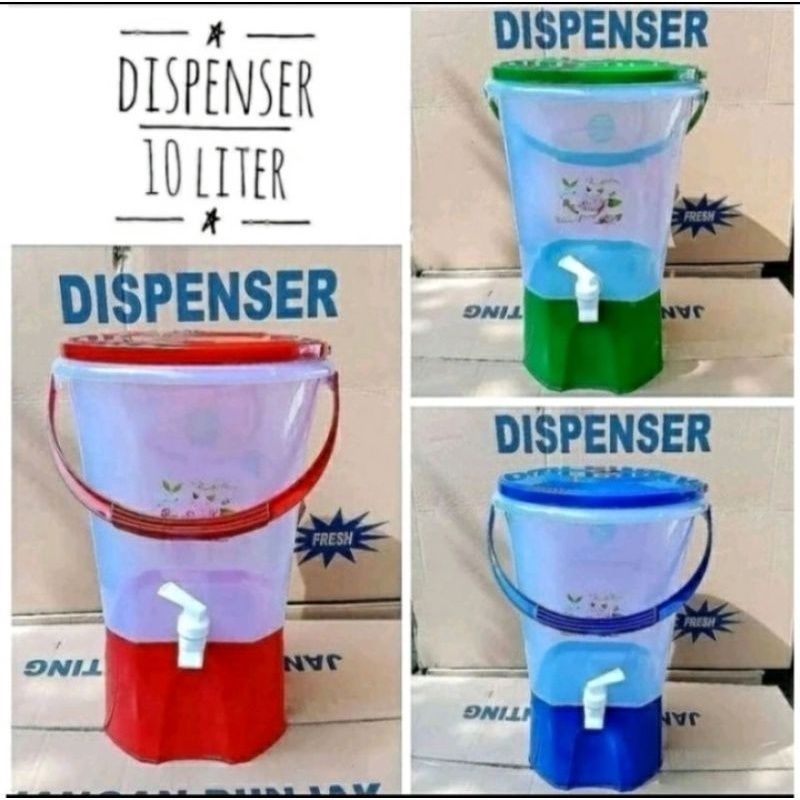 Jual MPW Dispenser plastik 10 Liter murah / Dispenser es /Dispenser air ...