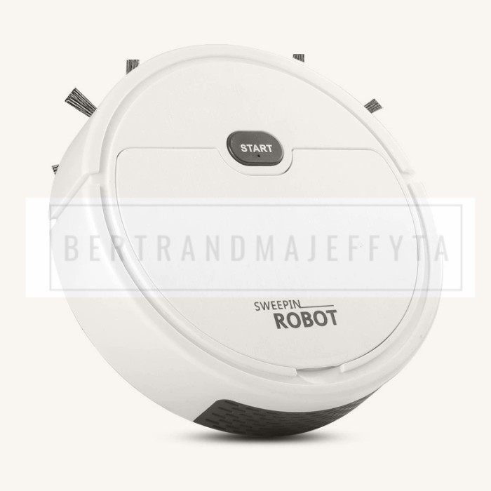 Jual VACUUM ROBOT 3 in 1 Sapu Pel Sedot Debu Lantai SMART SWEEPING ROBOT - Putih, TANPA TAMBAHAN ...