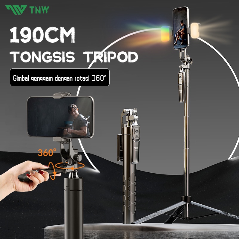 Jual TNW T19 Tongsis Tripod Bluetooth Tongsis Tripod 190cm Tongsis hp ...