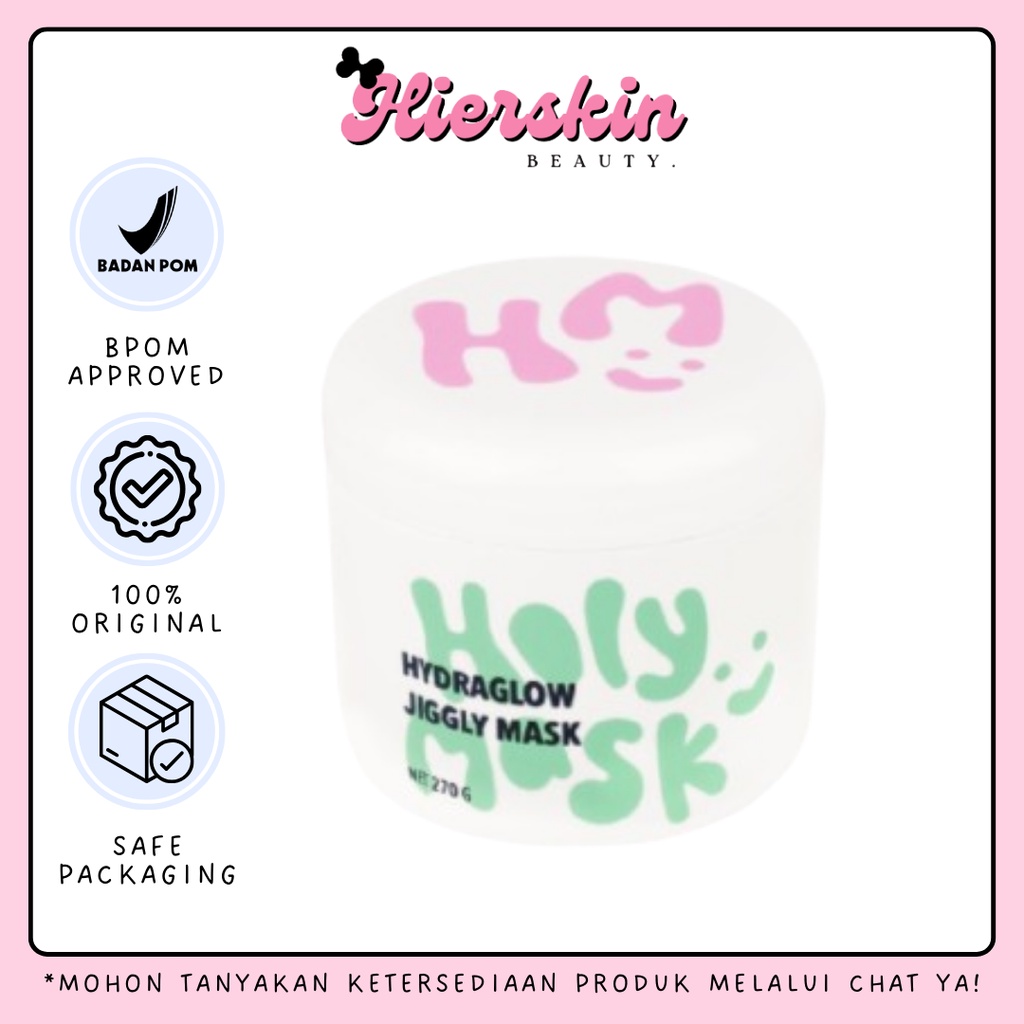 Jual Hierskin Beauty – HOLYMASK Hydraglow Jiggly Mask | ( HLM003 ...