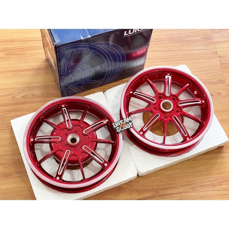 Jual Velg Cnc Luigy Drag Ring 12 Red Series velg vespa matic velg vespa ...