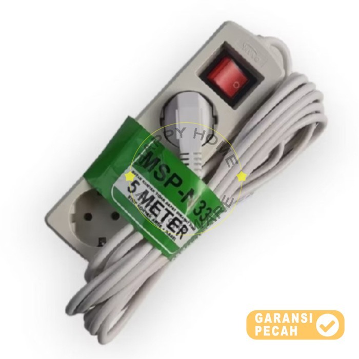 Jual MYVO STOP KONTAK KABEL / COLOKAN / SAKLAR / ARDE + SWITCH 2/3 ...