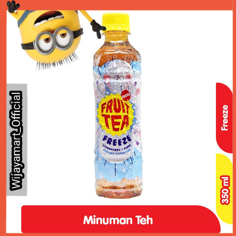 Jual Fruit Tea Minuman Teh Freeze 350 ml | Shopee Indonesia