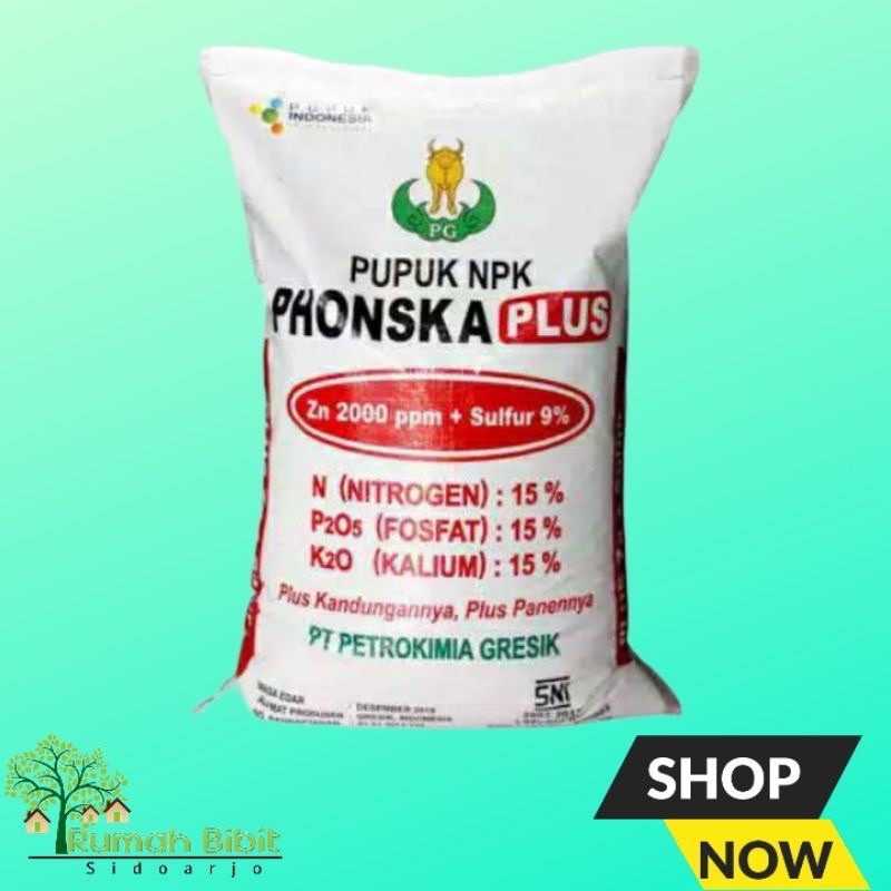 Jual Pupuk Phonska Plus 25kg 25 Petro Original Pabrik | Shopee Indonesia