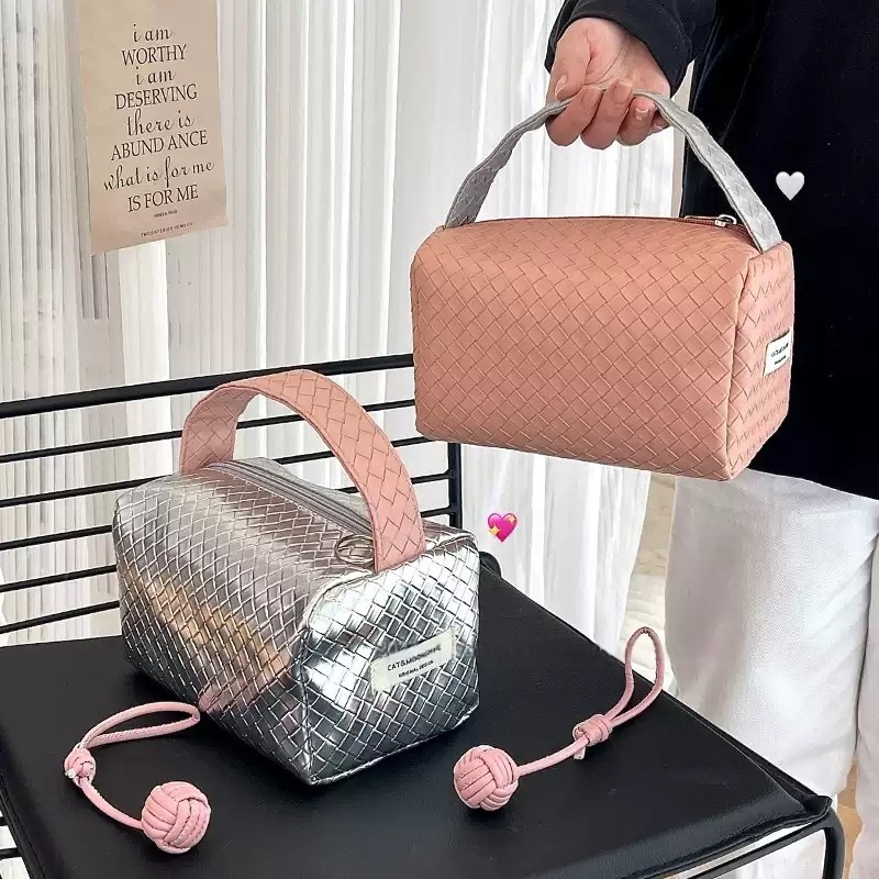 Jual CARAT Pouch Cosmetic Make Up Women Handbag Aesthetic /Pouch ...