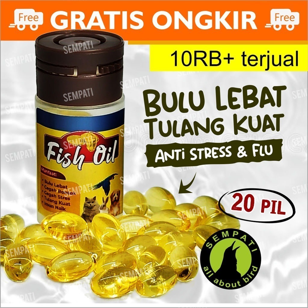 Jual SEMPATI Minyak Ikan Fish Oil Natural Extract Minyak Ikan Vitamin ...