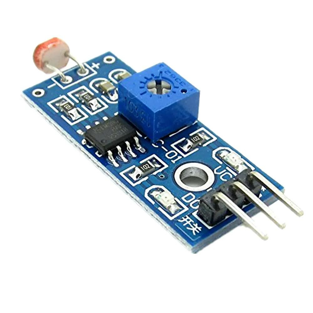 Jual PHOTOSENSTIVE LIGHT LDR RESISTANCE SENSOR CAHAYA MODULE LDR MODULE ...