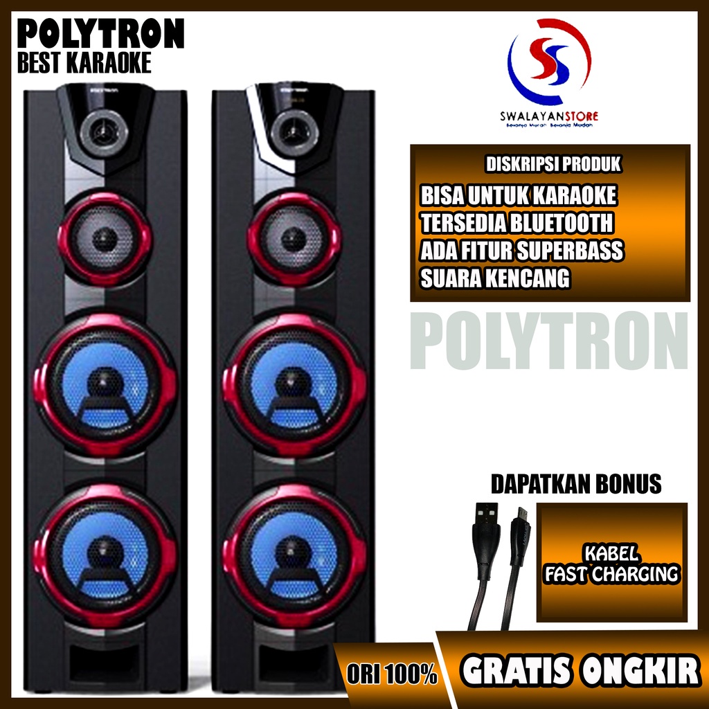 Jual Speaker Active POLYTRON PAS 8F28 Garansi Resmi | Shopee Indonesia