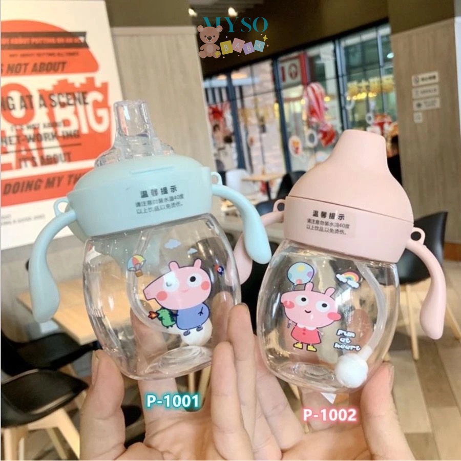 Jual Botol minum bayi anak balita gelas training cup bayi lucu gelas bayi sedotan anak balita ...