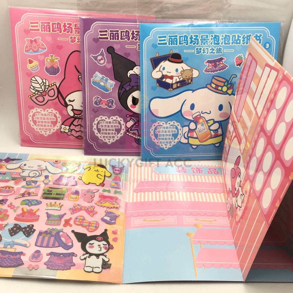 Jual DIY QUIET BOOK MOTIF SANRIO / DIY MAINAN SANRIO MOTIF CINNAMOROL ...