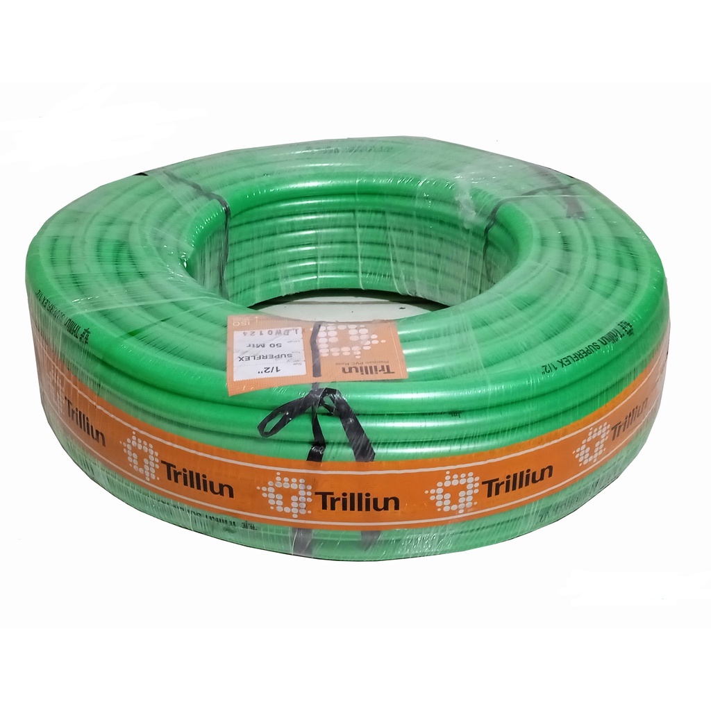 Jual SUPERFLEX SELANG AIR 1/2 INCH TRILLIUN KENYAL DAN TEBAL METERAN | Shopee Indonesia