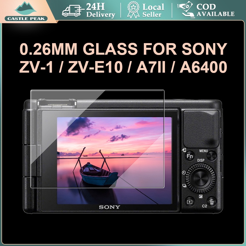 Jual Tempered Glass Kaca Protector Screen Guard LCD Kamera SONY ZV-1F ...