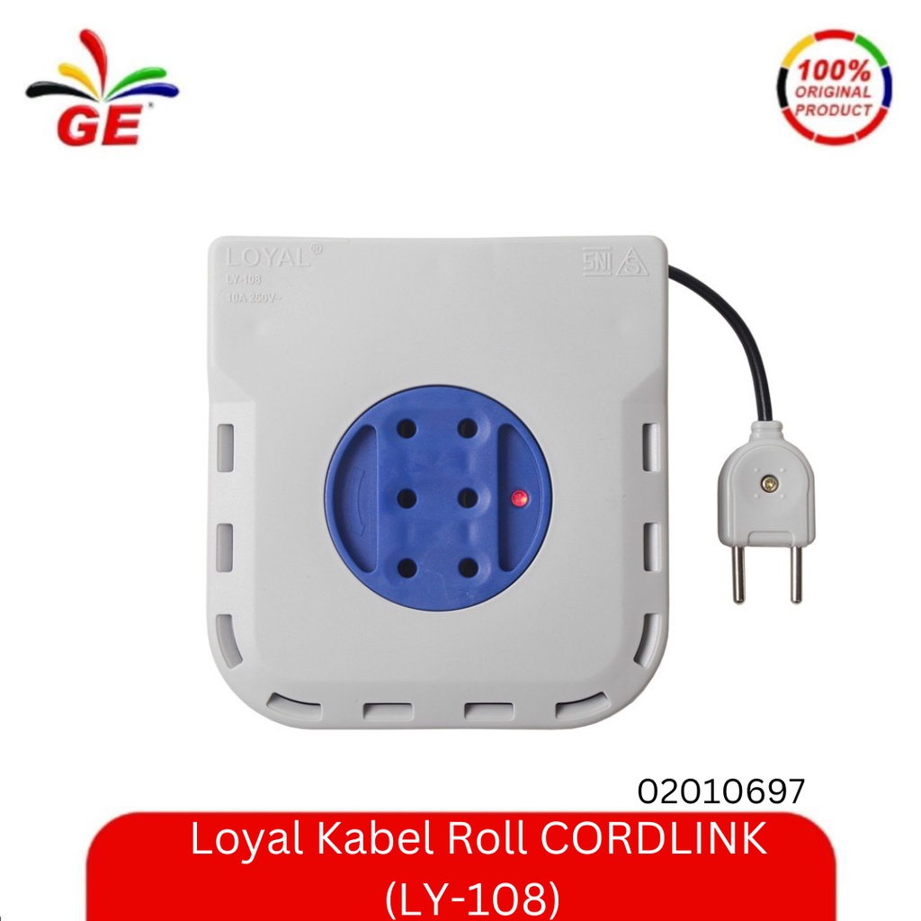 Jual Loyal Kabel Roll CORDLINK (LY-108) - 02010697 | Shopee Indonesia