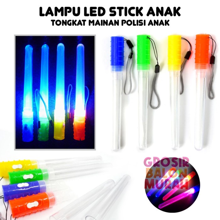 Jual Stick Led Polisi Anak / Stick Lampu Lightstick / Stick Party Led ...