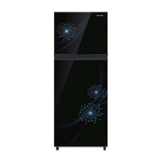 Jual PROMO 10.10 Kulkas 2 Pintu Sharp SJ 317 MG DB/DP 256 L Shine Glossy Door Jumbo/Kulkas SJ ...