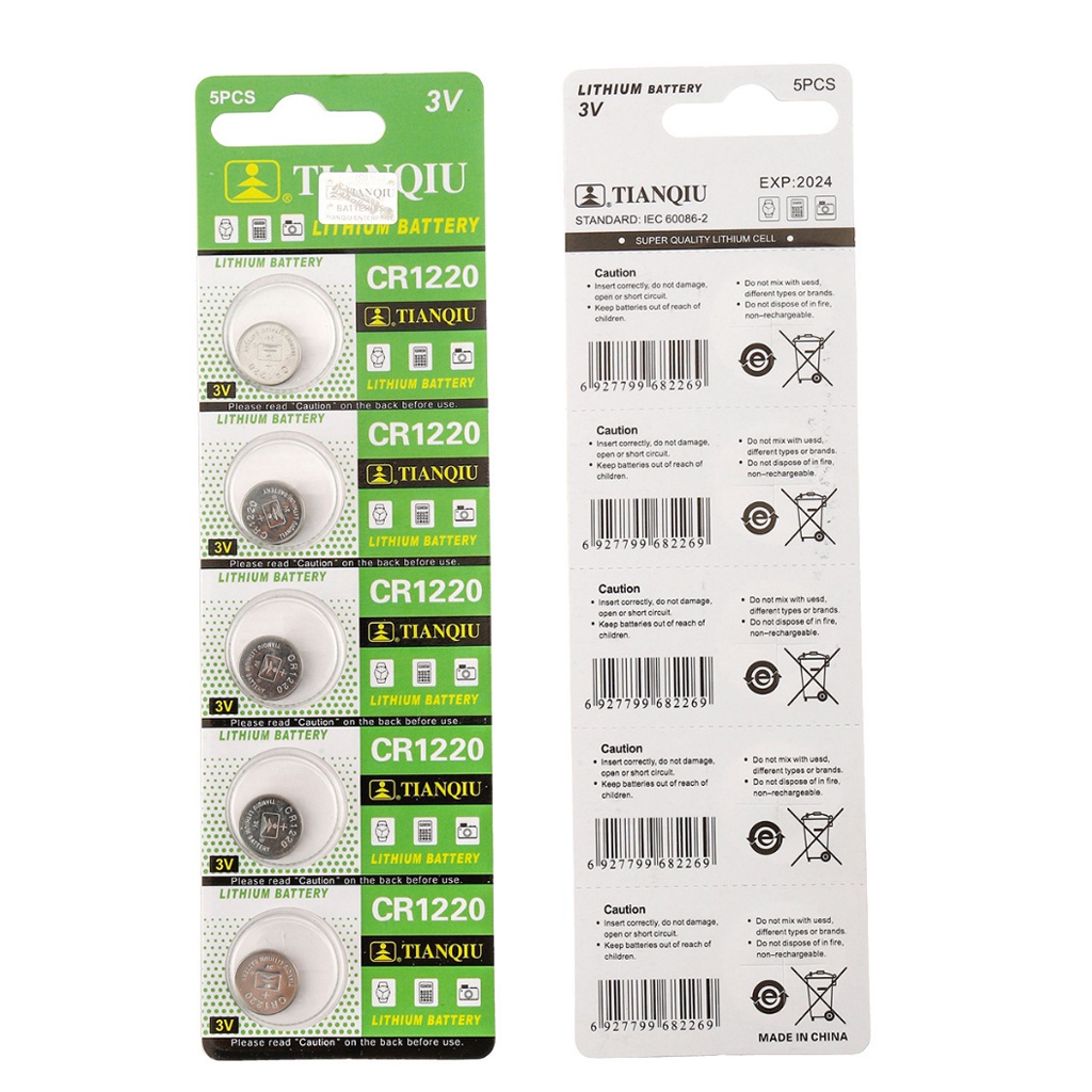 Jual FT Baterai CR1220 / CR 1220 Lithium Battery 3V R994 | Shopee Indonesia