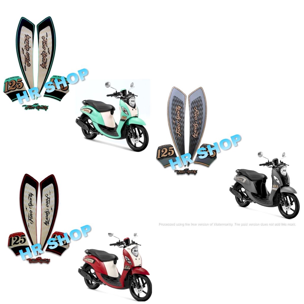 Jual STIKER STRIPING MOTOR FINO SPORTY 125 FI 2021 STRIPING MOTOR FINO ...