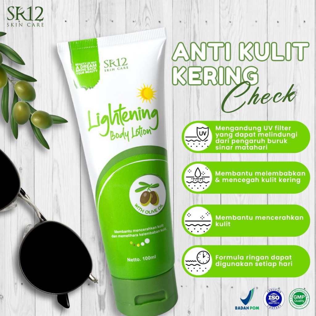 Jual SR12 LIGHTENING BODY LOTION | Mencerahkan Kulit dan Melindungi ...
