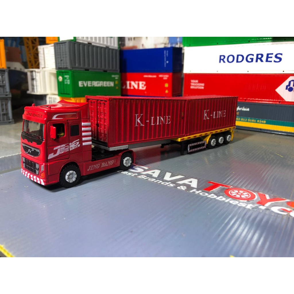 Jual Diecast Full Alloy Kline 20 feet container skala 64 | Shopee Indonesia
