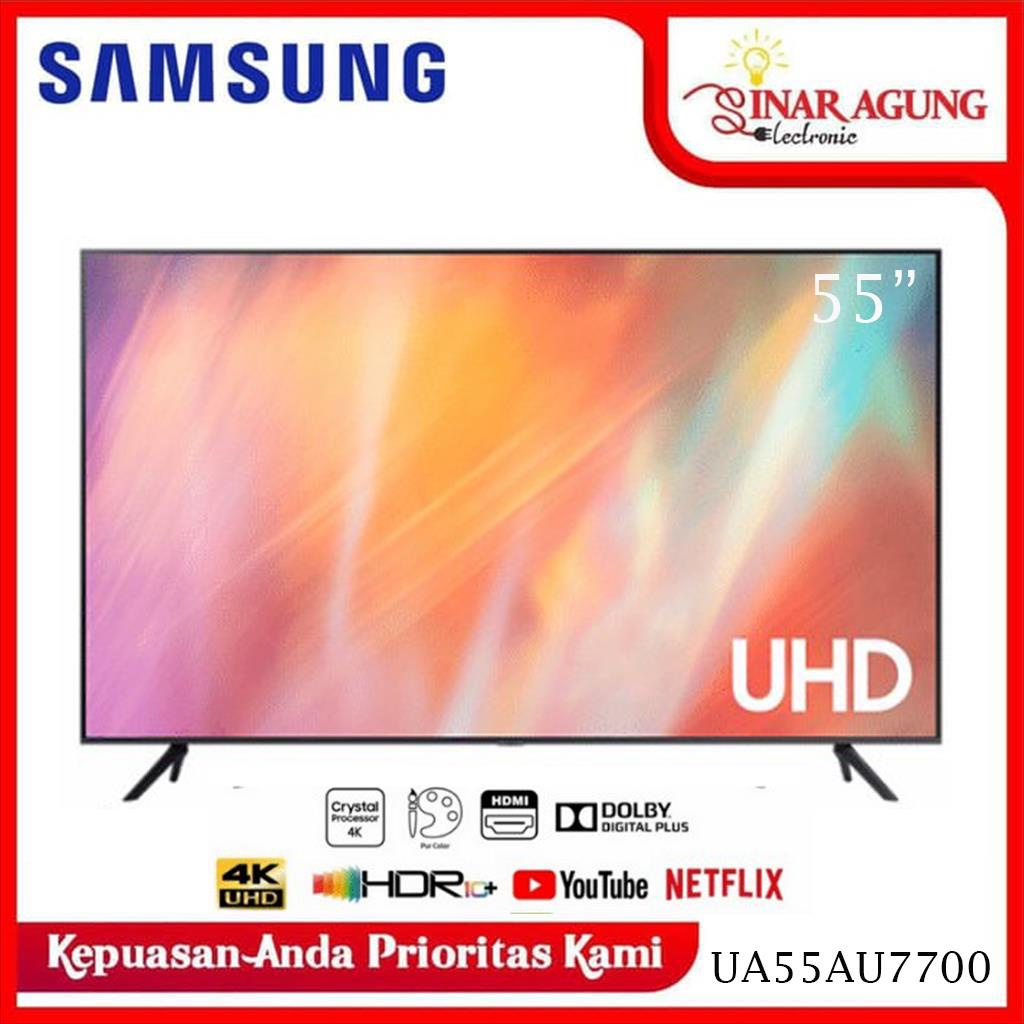 Jual [COD] SMART TV / LED SAMSUNG UA55AU7700 / 55AU7700 UHD (4K / 55 ...