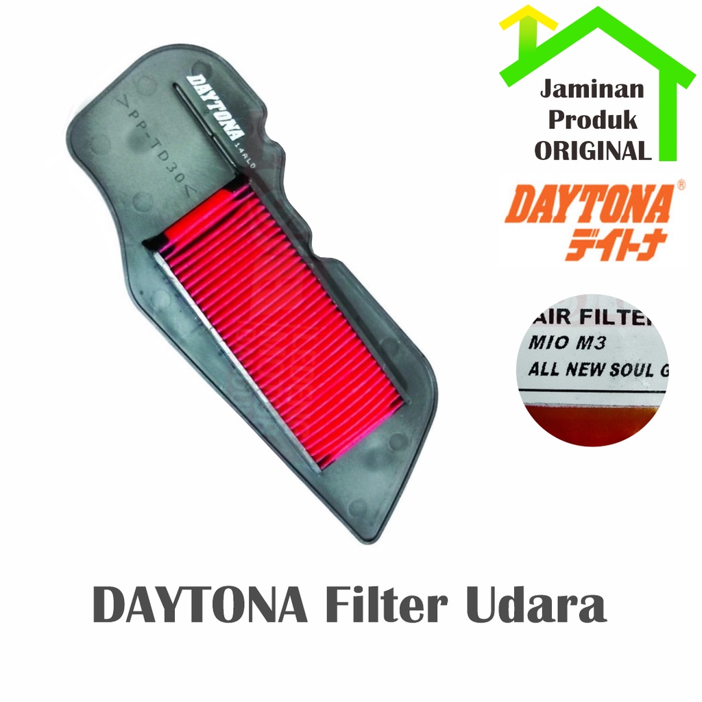 Jual DAYTONA Saringan Filter Udara Mio M3 125 All New Soul GT Ultra ...