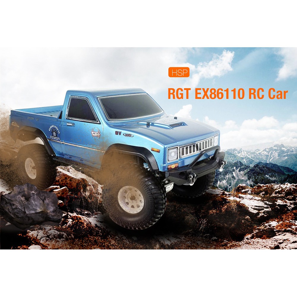 Jual HSP RGT EX-86110 EX86110 Pioneer 1/10 4WD RC Rock Crawler RTR ...