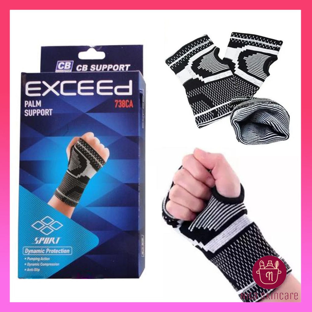 Jual Sarung Tangan Fitness Badminton Gym Deker Pelindung Telapak Tangan ...