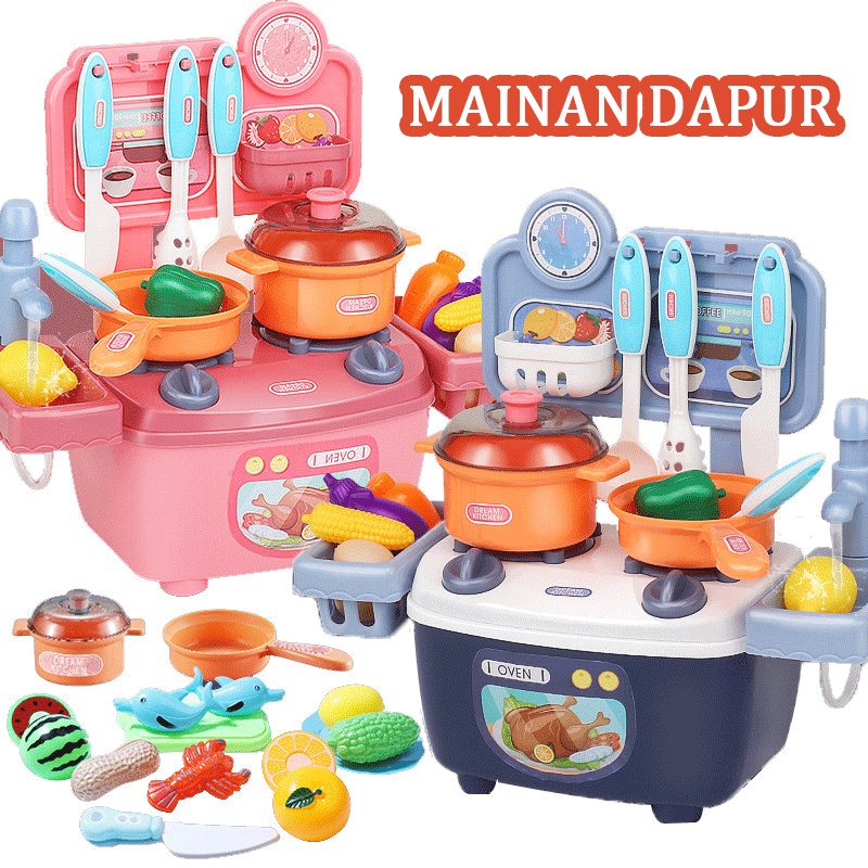 Jual Mainan Dapur Anak Mainan Masak Kitchen Set / Set Anak Masak ...