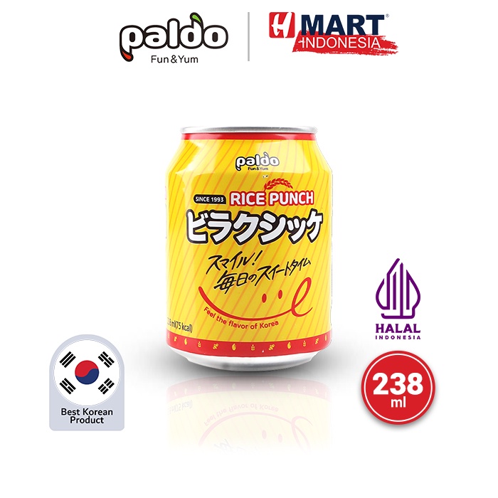 Jual Paldo Rice Punch Feel The Sweet - Shikye - Minuman Khas Korea 238ml | Shopee Indonesia