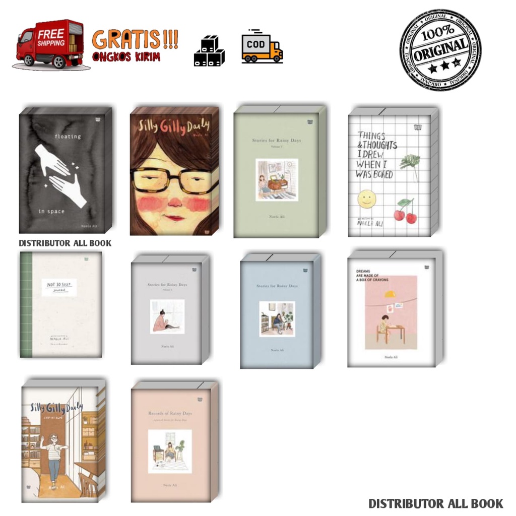 Jual Novel Naela Ali : Silly Gilly Daily -Records of Rainy Days-Stories ...