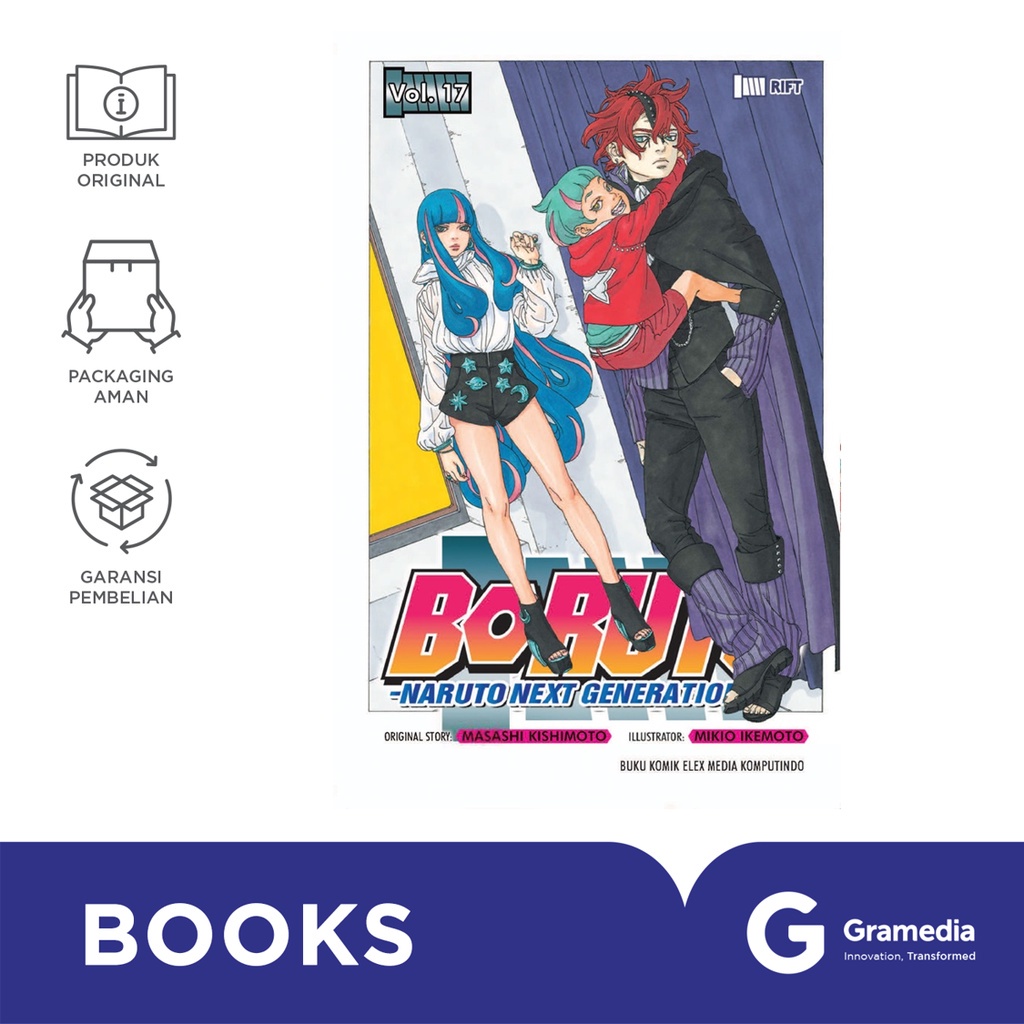 Jual Gramedia Jambi - Komik Boruto - Naruto Next Generation Vol. 17 (MASASHI KISHIMOTO) | Shopee ...