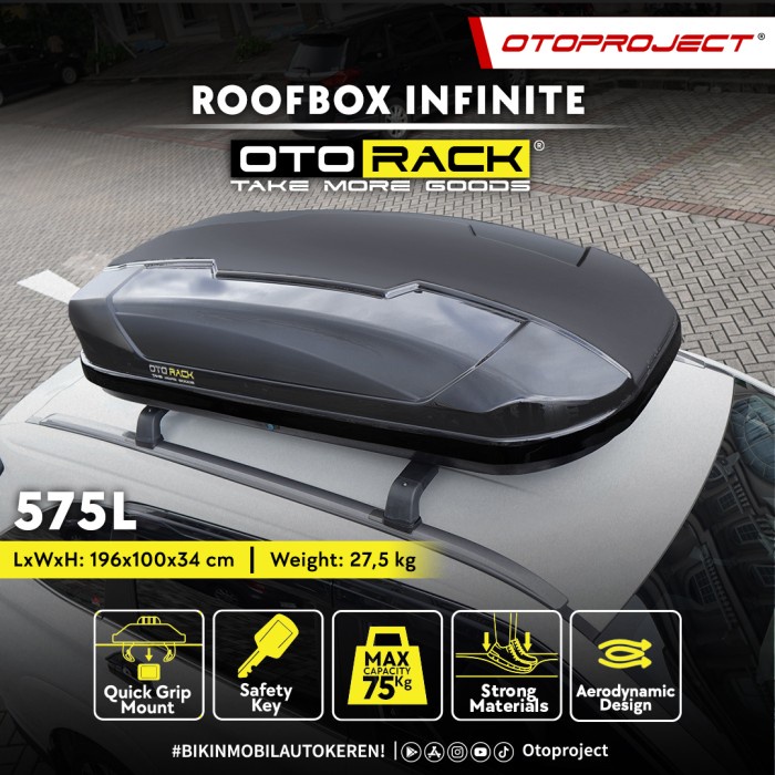 Jual Otoproject- Roof Box Otorack Infinite | Shopee Indonesia