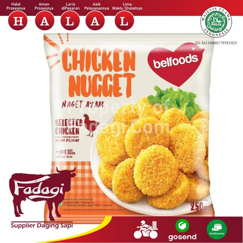 Jual Belfoods Favorite Chicken Nugget (250 gr) | Shopee Indonesia