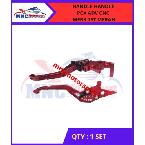 Jual HANDLE HANDLE PCX ADV CNC MERK TST MERAH | Shopee Indonesia