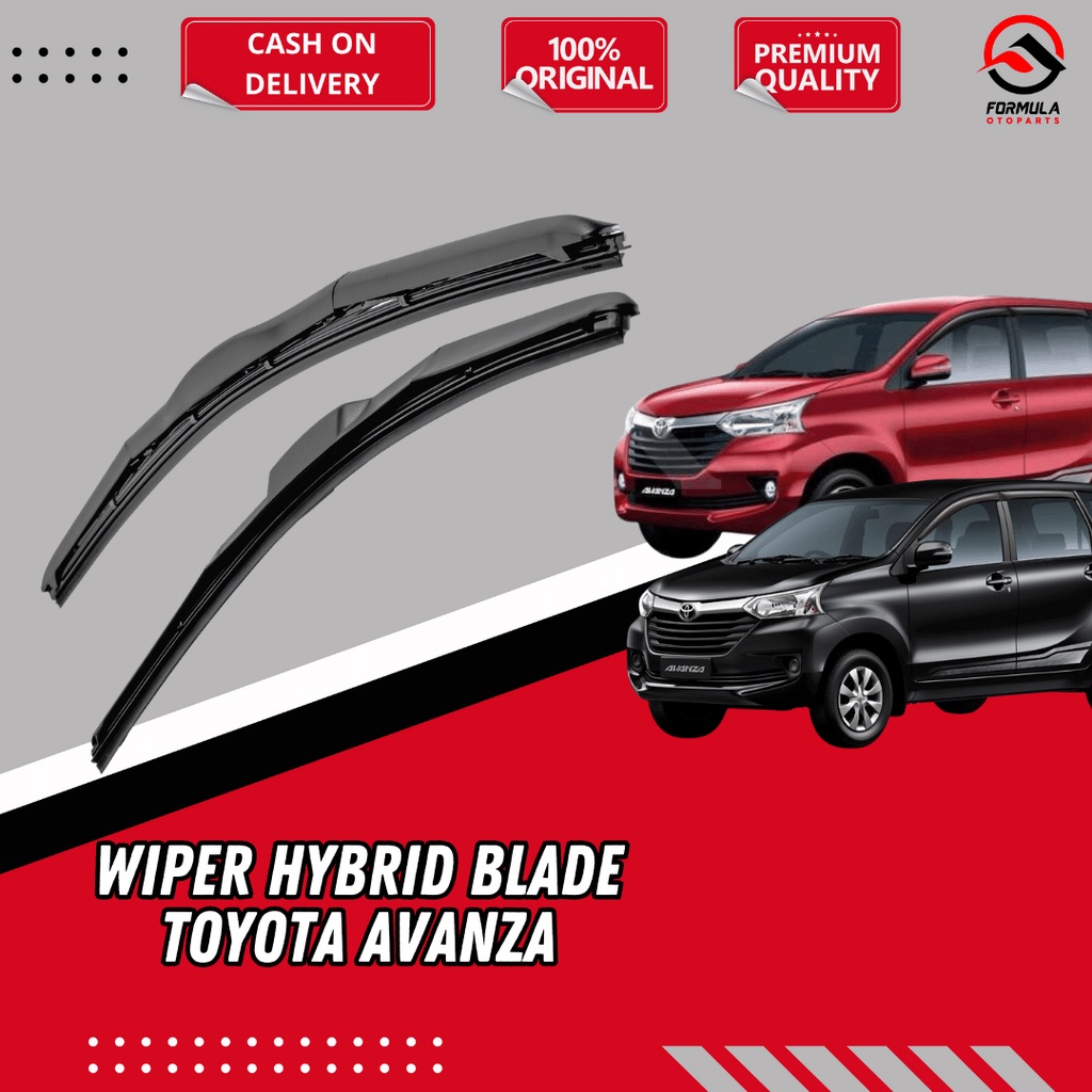 Jual Wiper Hybrid Blade Model Hybrid untuk Mobil Toyota Avanza Lama ...