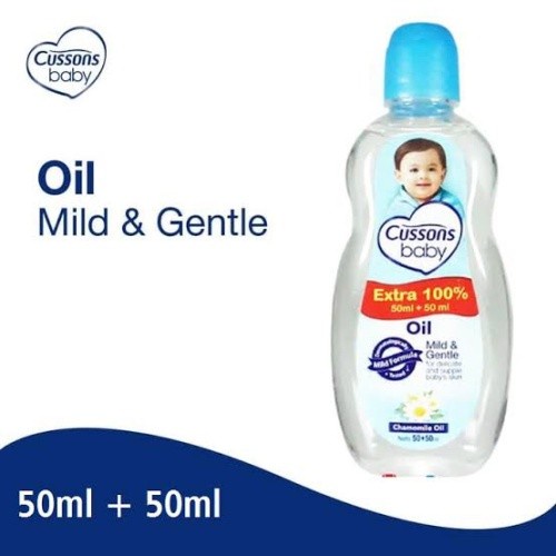 Jual Cusson baby oil Mild & Gentle 50+50 ml // Cusson Baby Oil | Shopee ...