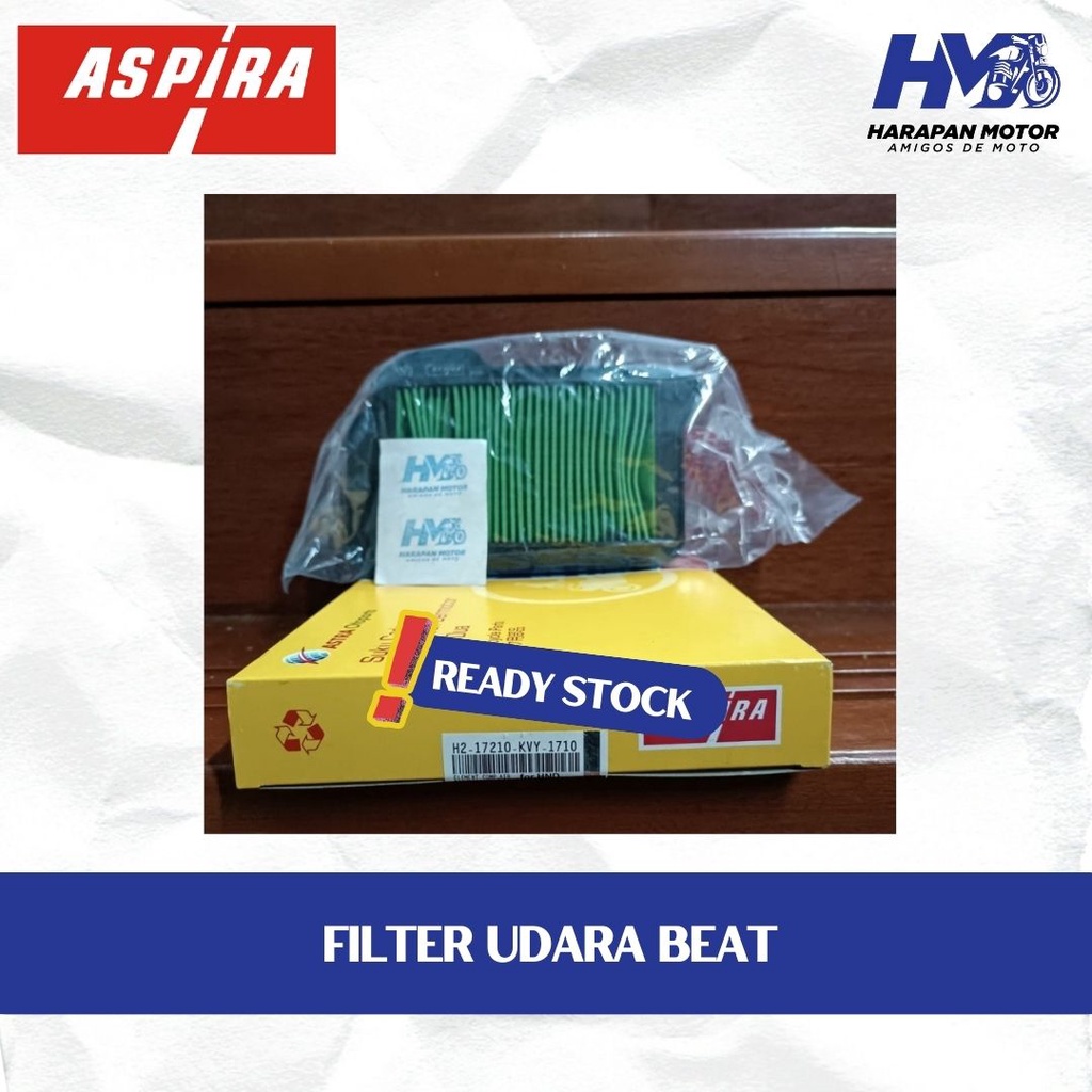 Jual Filter Udara Beat ASPIRA H2-17210-KVY-1710 | Shopee Indonesia