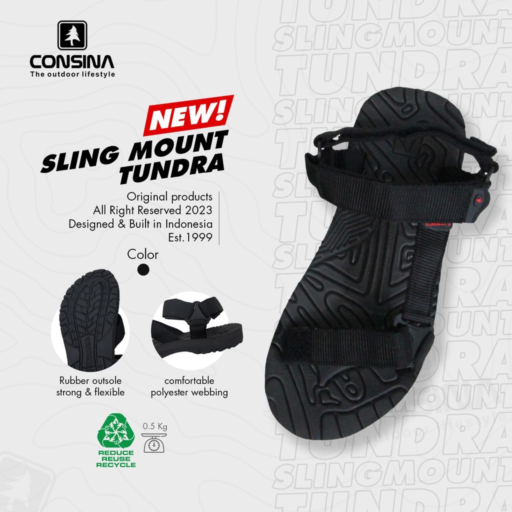Jual Sandal Gunung Consina Tundra Series Sendal Jepit Gelang Outdoor ...
