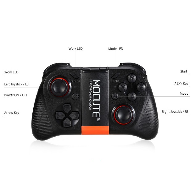 Jual Mocute 050 Game Pad Android Joystick Bluetooth Controller | Shopee ...