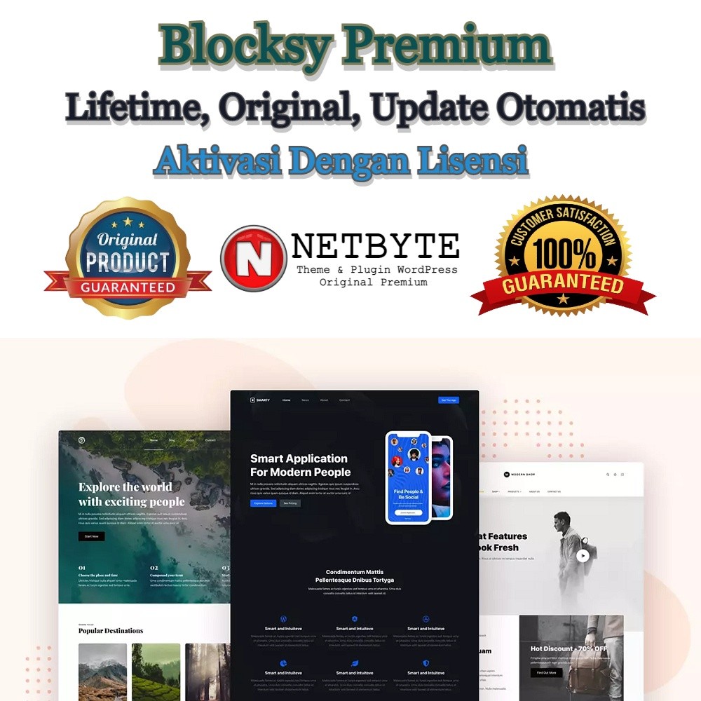 Jual Blocksy Premium Lifetime [Aktivasi Dengan Lisensi, Update Otomatis ...