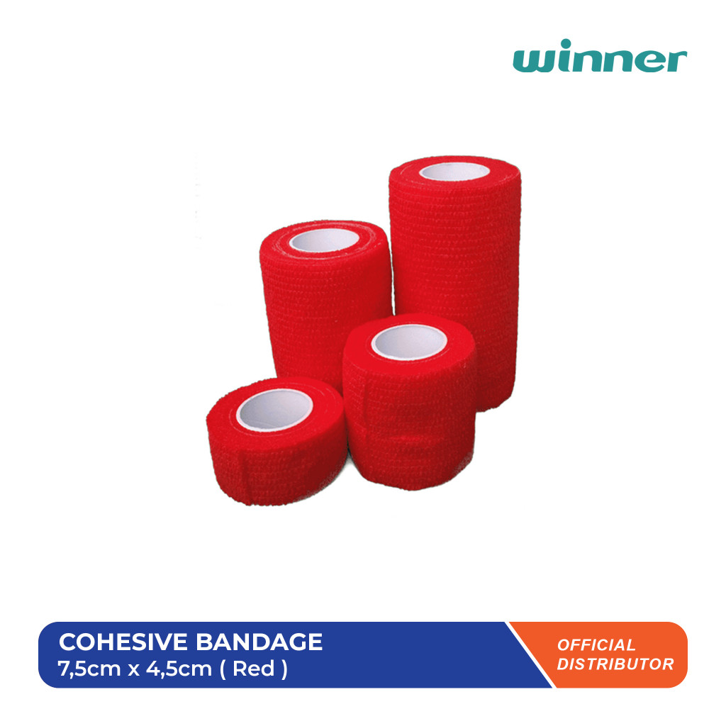 Jual WINNER Cohesive Bandage Perban Gulung 7.5cm x 4.5m | Shopee Indonesia