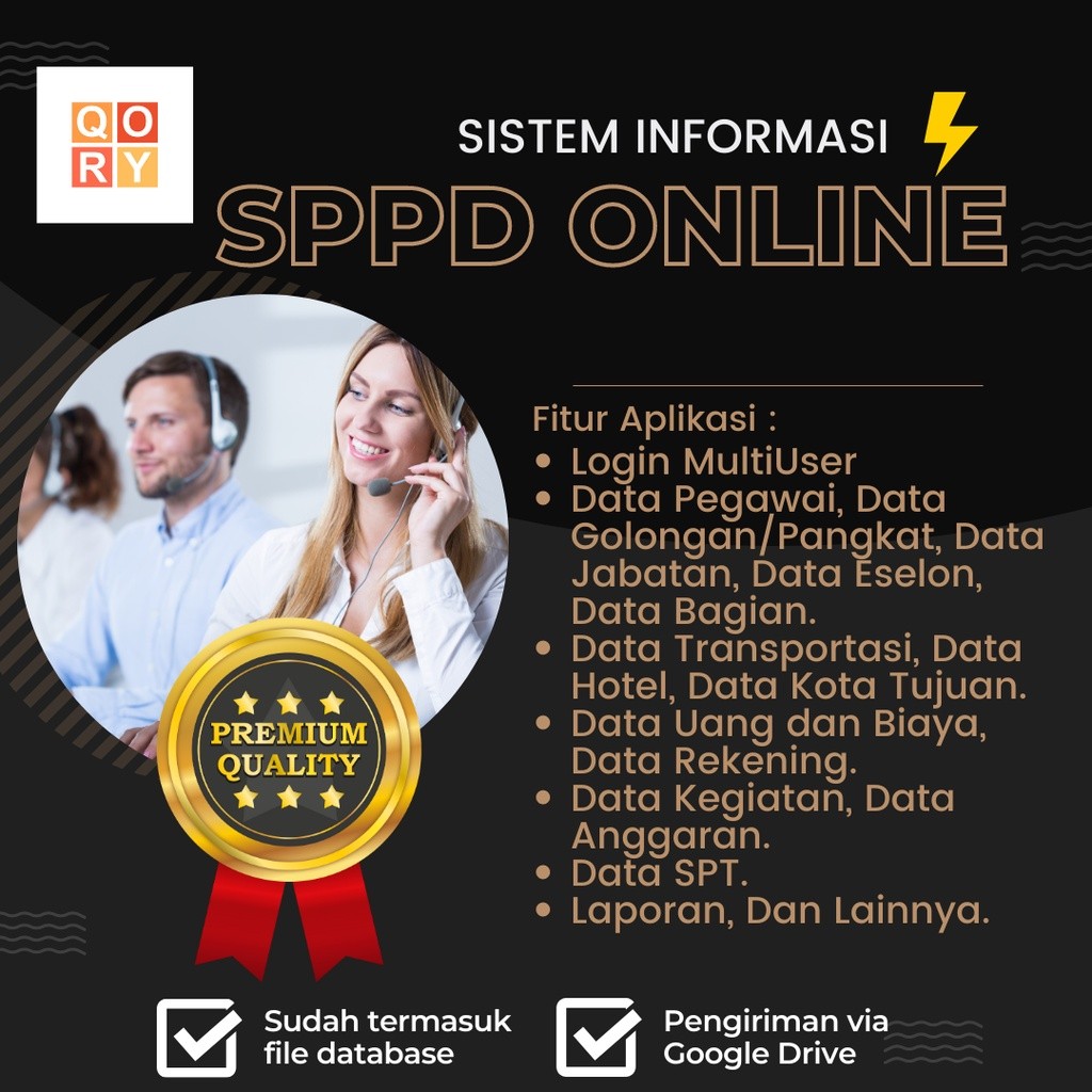 Jual [PREMIUM] Source Code Program Aplikasi Sistem Informasi SPPD Online Fitur Lengkap PHP ...