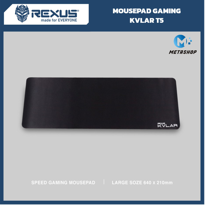 Jual REXUS Kvlar T5 Mousepad Gaming Large Size Tatakan Mouse | Shopee ...