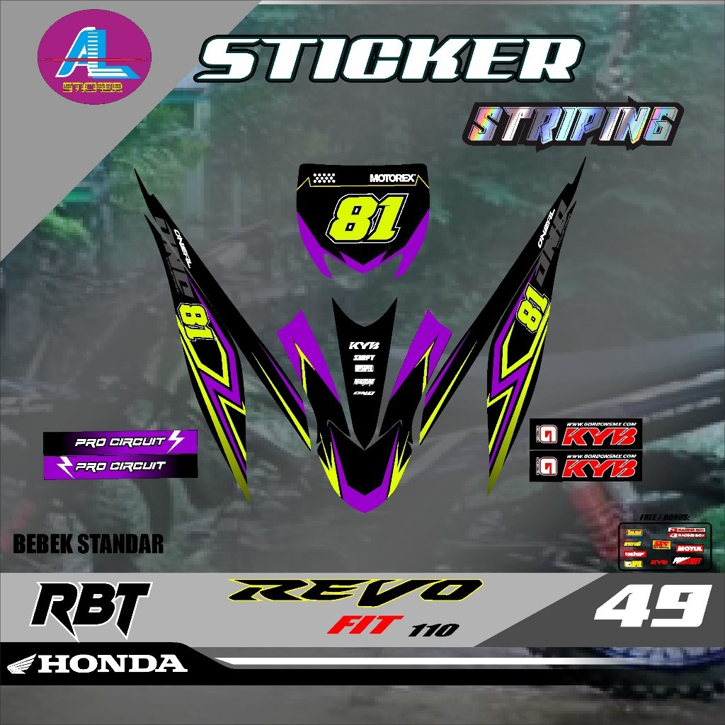 Jual Setriping Rbt Revo Fit 110 Semi Full Body Rbt Vega Bebek Modif ...