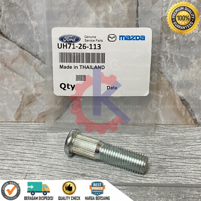 Jual HUB BOLT REAR - BAUT RODA FORD RANGER BELAKANG UH71-26-113 BERKUAL ...