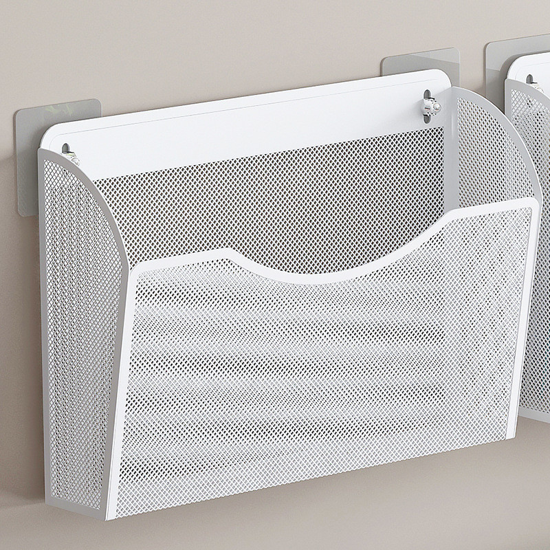 Jual Dormitory Wall Storage Bookshelf A4 Paper Magazine Rack Wall ...