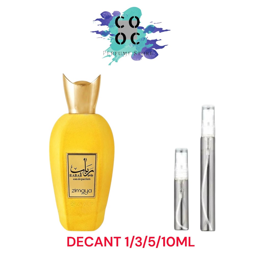 Jual Decant Parfum Afnan Zimaya Rabab Pulp EDP For Unisex | Shopee ...