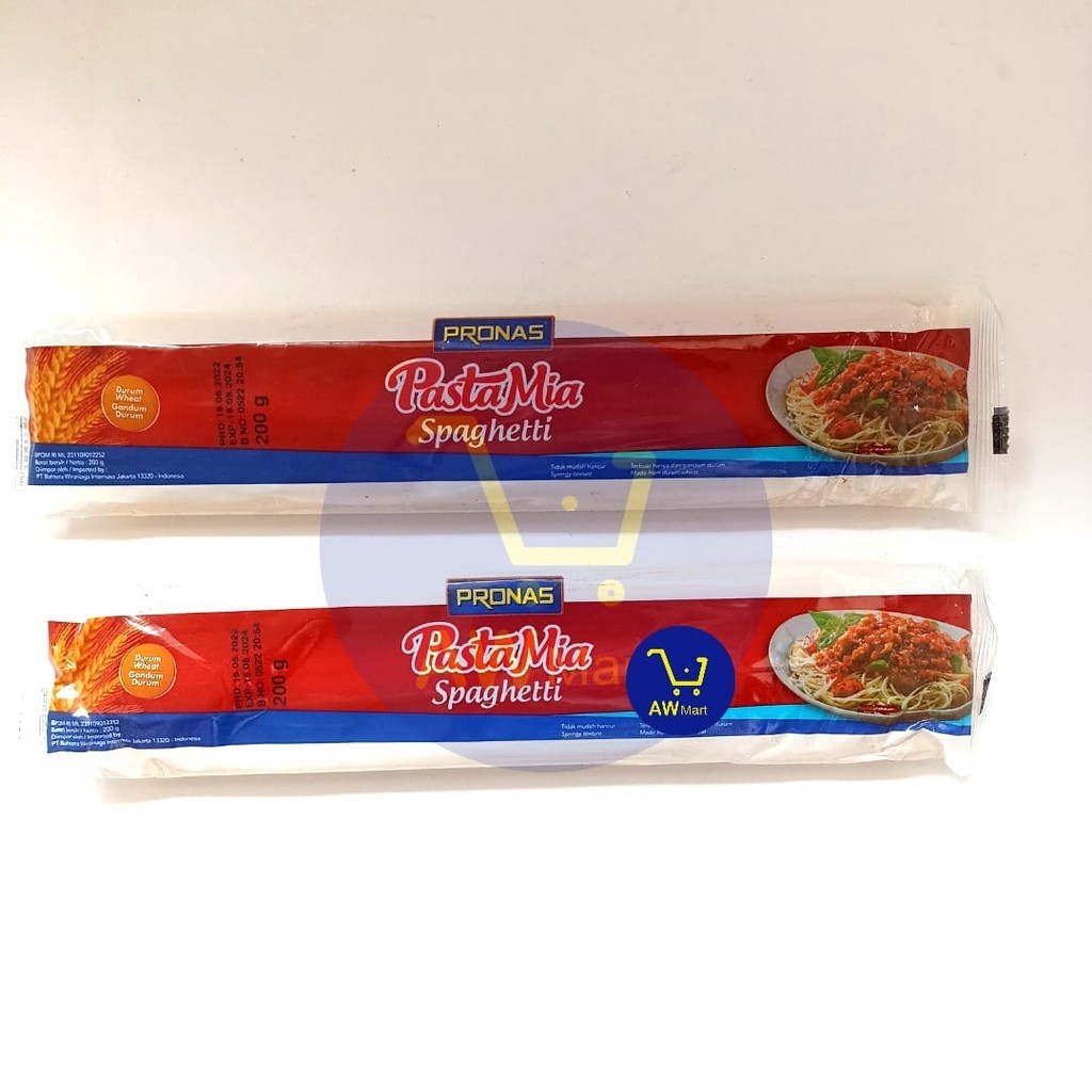 Jual PRONAS PASTAMIA SPAGHETTI 200 GRAM | Shopee Indonesia