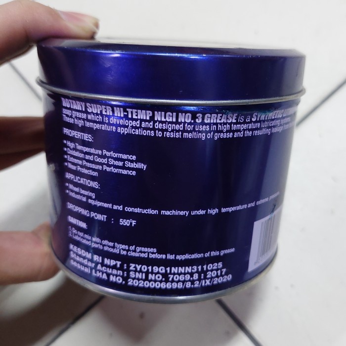 Jual Gemuk Rotary Grease 454 Gram | Shopee Indonesia